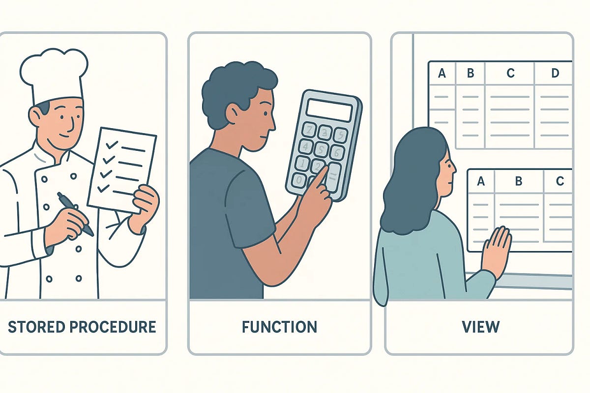 Stored Procedure vs Function vs View: The Beginner-Friendly Guide I ...