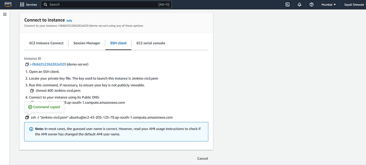 S3 Programmatic access with AWS-CLI | by Sayali Shewale | Medium