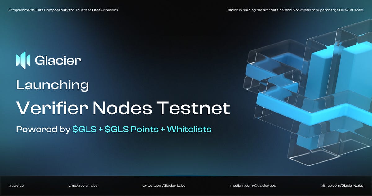 Launching Glacier Network Verifier Nodes Testnet | by Glacier Network ...