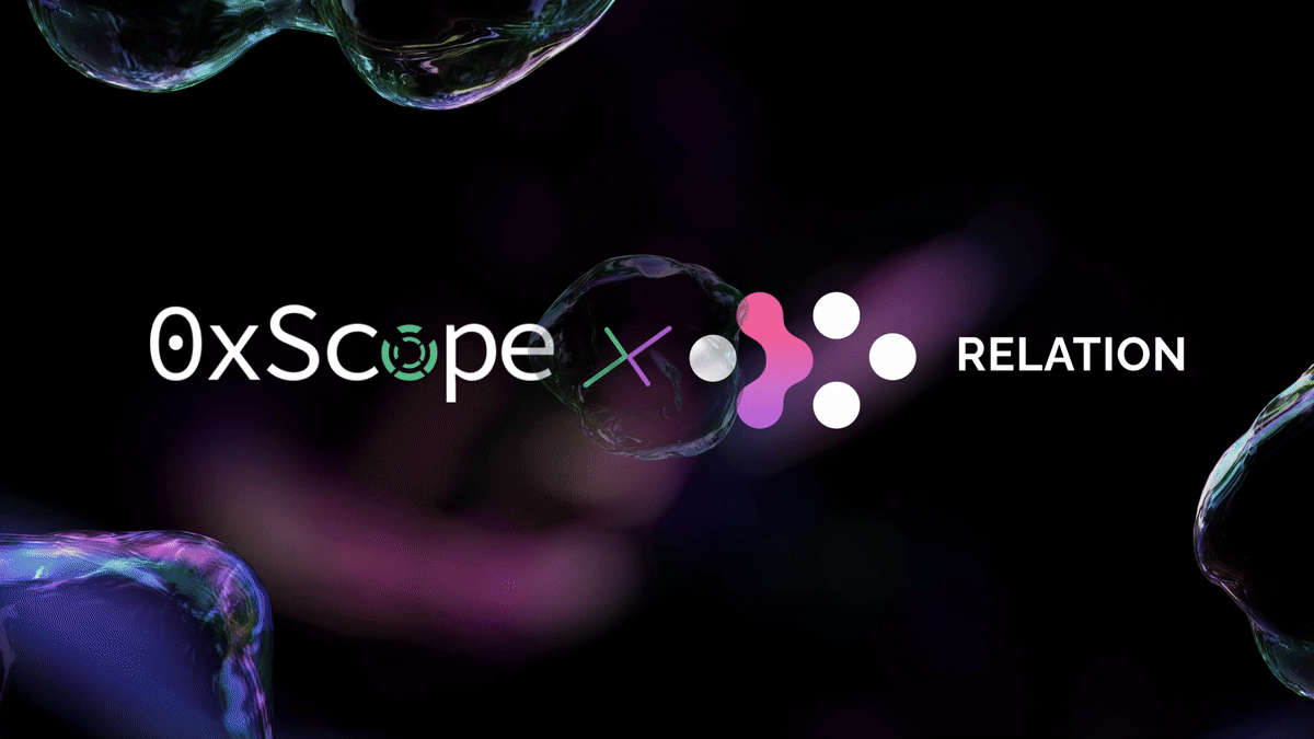 Partnership Announcement: Relation X 0xScope | by 0xScope Labs | Medium