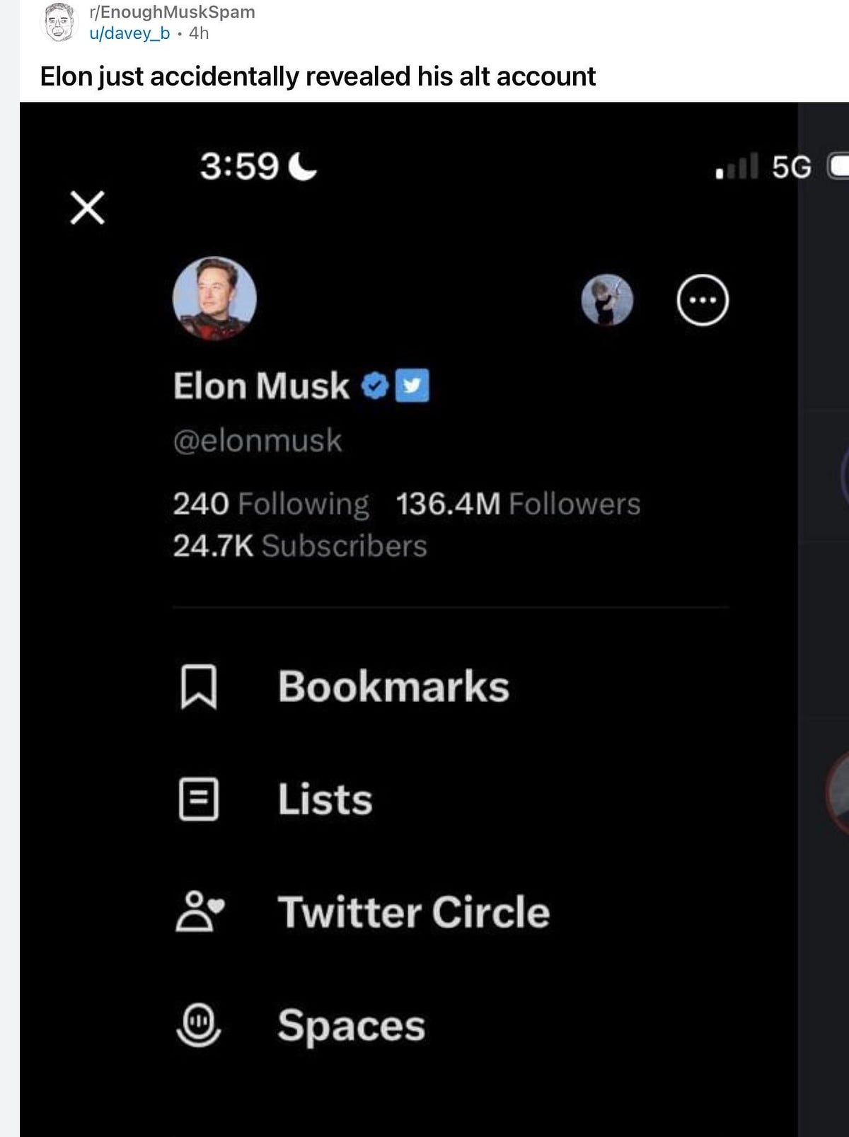 Elon Alt Twitter Account: Unveiling His Secret Tweets | by ...