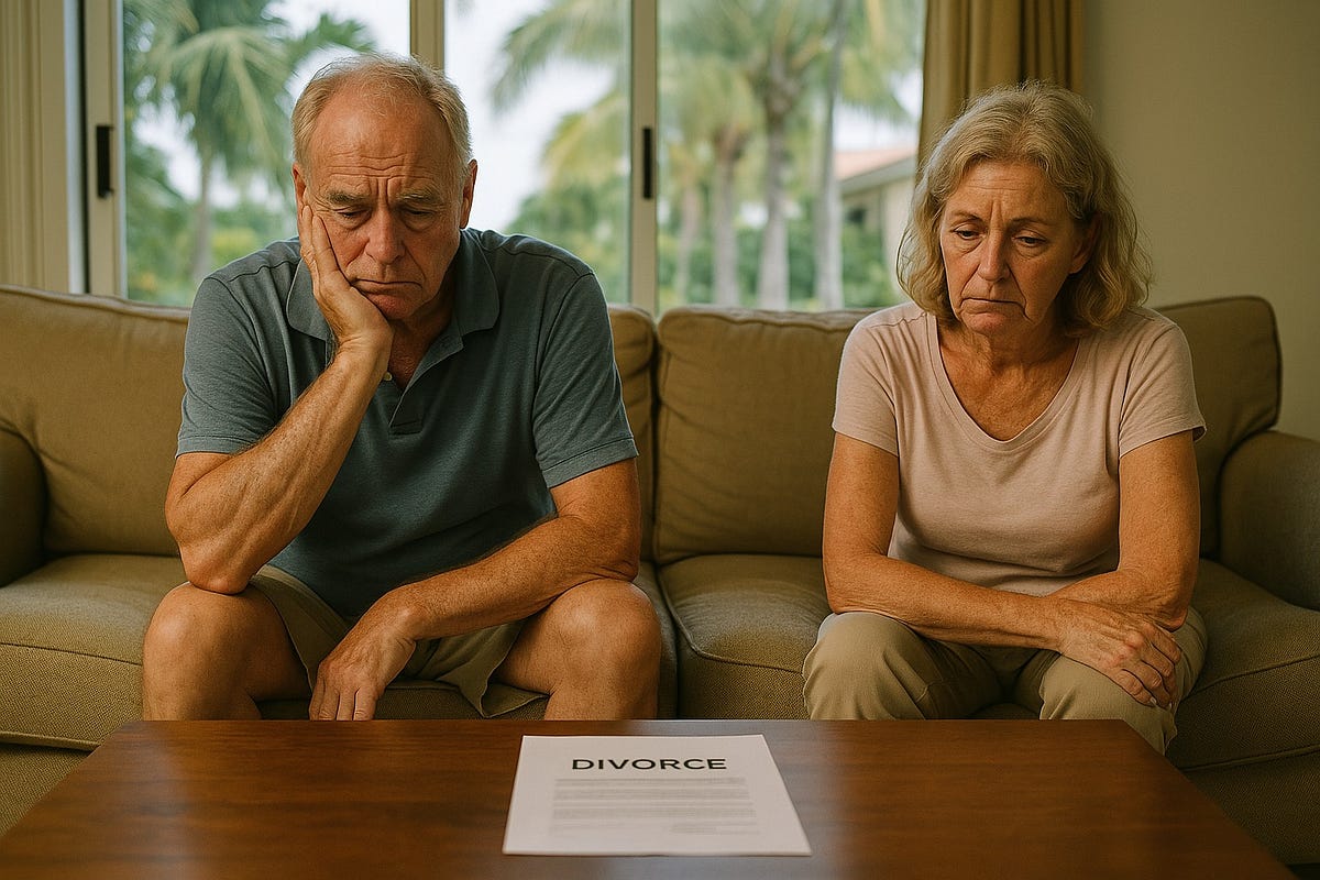 Gray Divorce Surge in Florida: Why Couples Over 50 Are Splitting Up ...