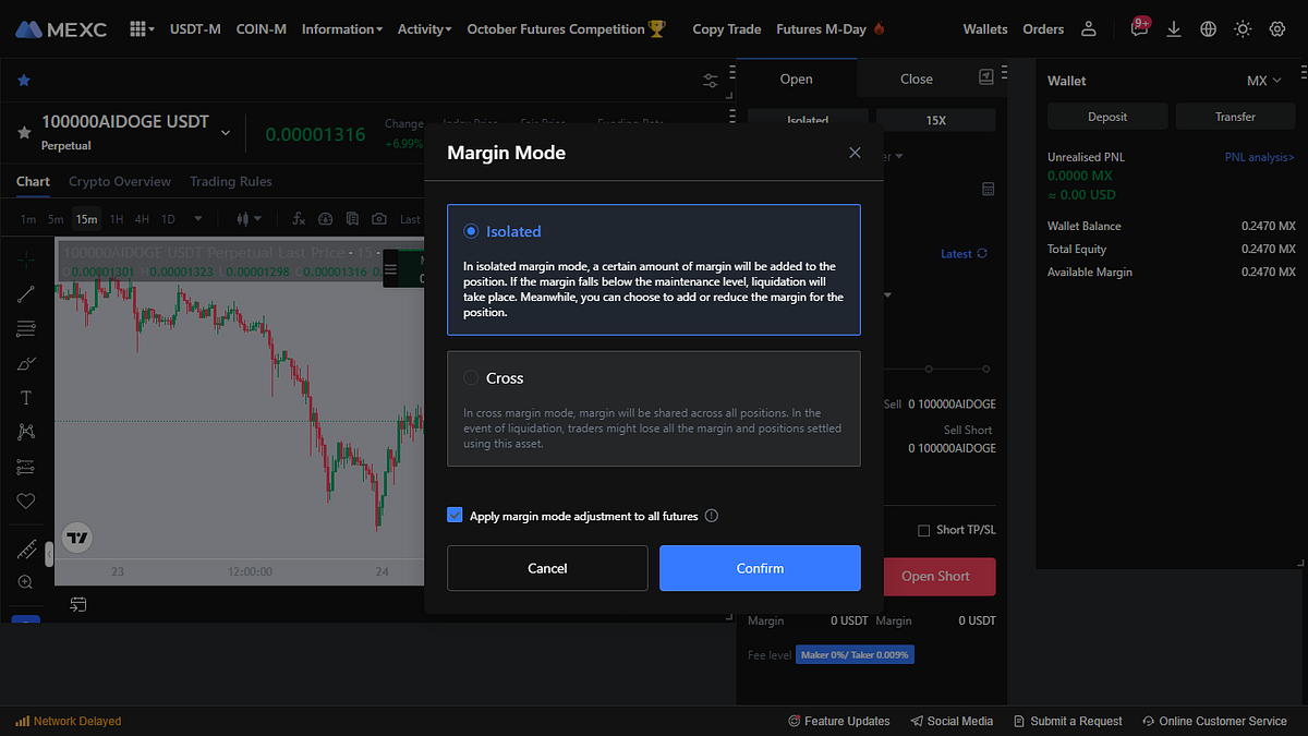 What are Isolated and Cross Margin Trading In MEXC? | by Inyene Sampson | Medium