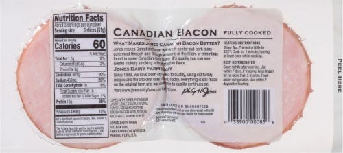 Canadian Bacon Nutrition Information: Health Facts Unveiled | by ...