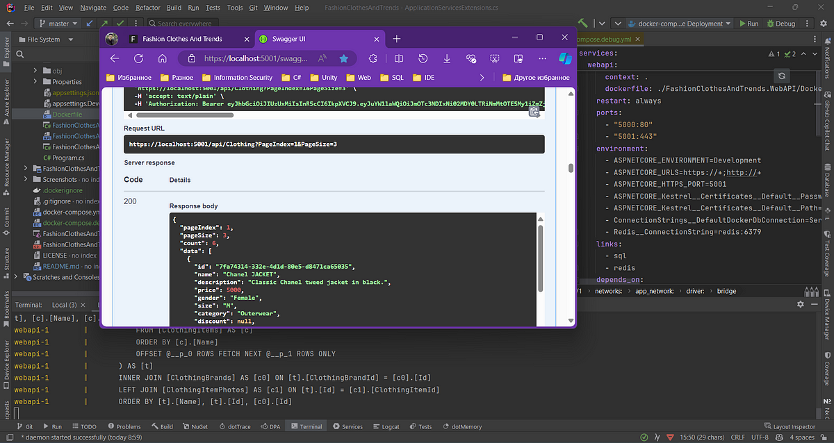 Running Web API with MS SQL Server and Redis in Docker using Docker ... Running Web API with MS SQL Server and Redis in Docker using Docker ...