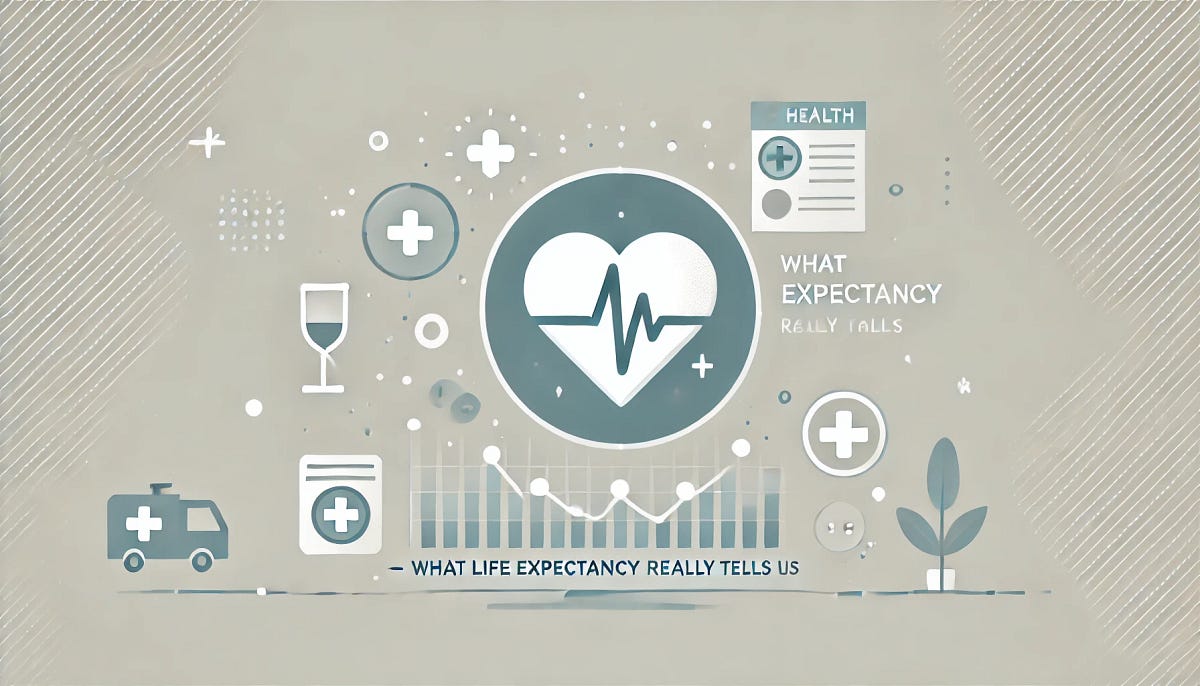Health and Wellbeing — What Life Expectancy Really Tells Us | by Philipp Lohmar | Medium