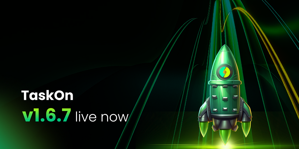 Introducing TaskOn v1.6.7 | Brand New Reward Type: Points; All Time ...