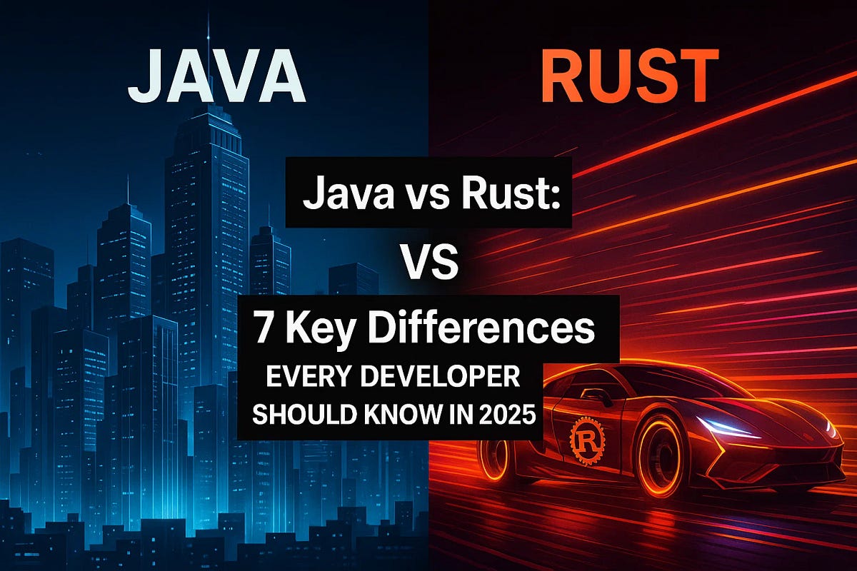 Java vs. Rust: The 7-Figure Bet No One Saw Coming in 2025 | by Prem Chandak | Sep, 2025 | Level ...