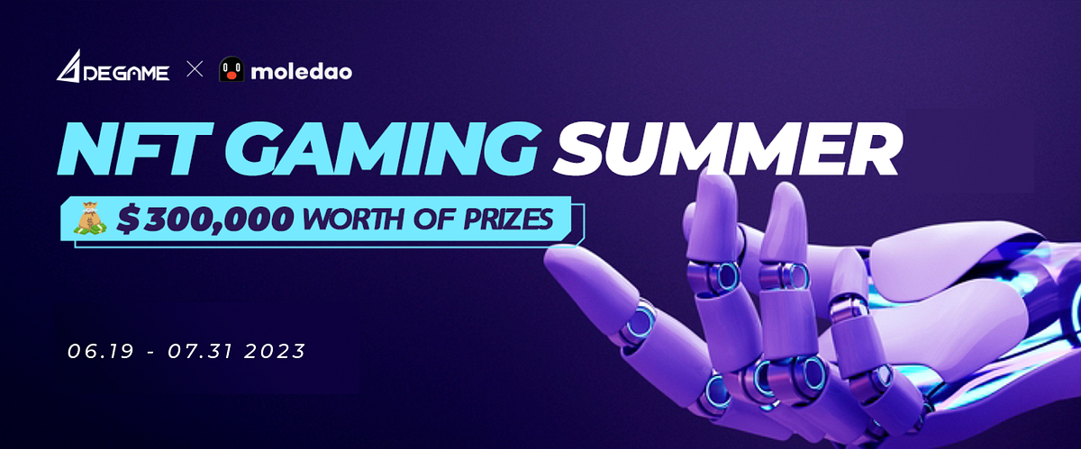 NFT Gaming Summer Carnival with DeGame & Moledao 🎉 | by DeGame | Medium