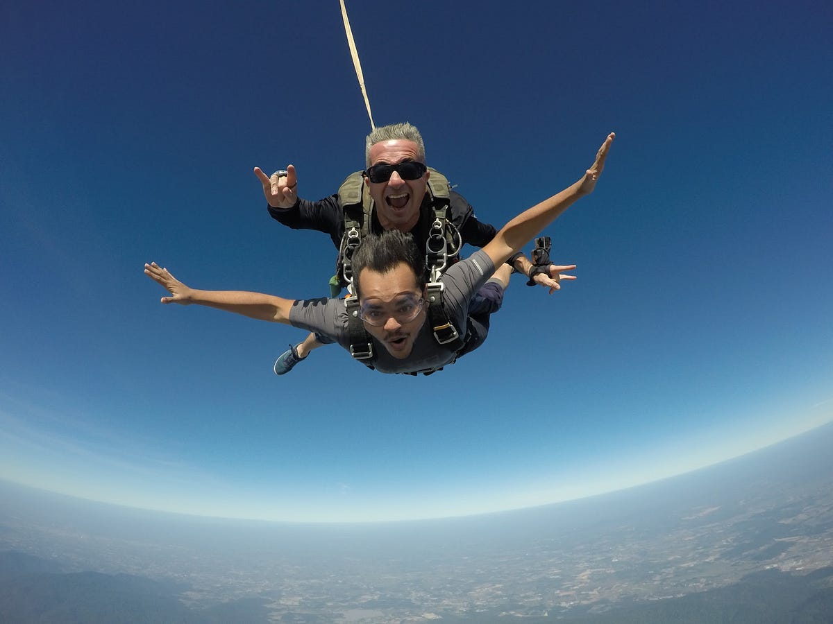 Skydiving 101: A Beginner's Journey to the Sky | by Somil Gupta ...
