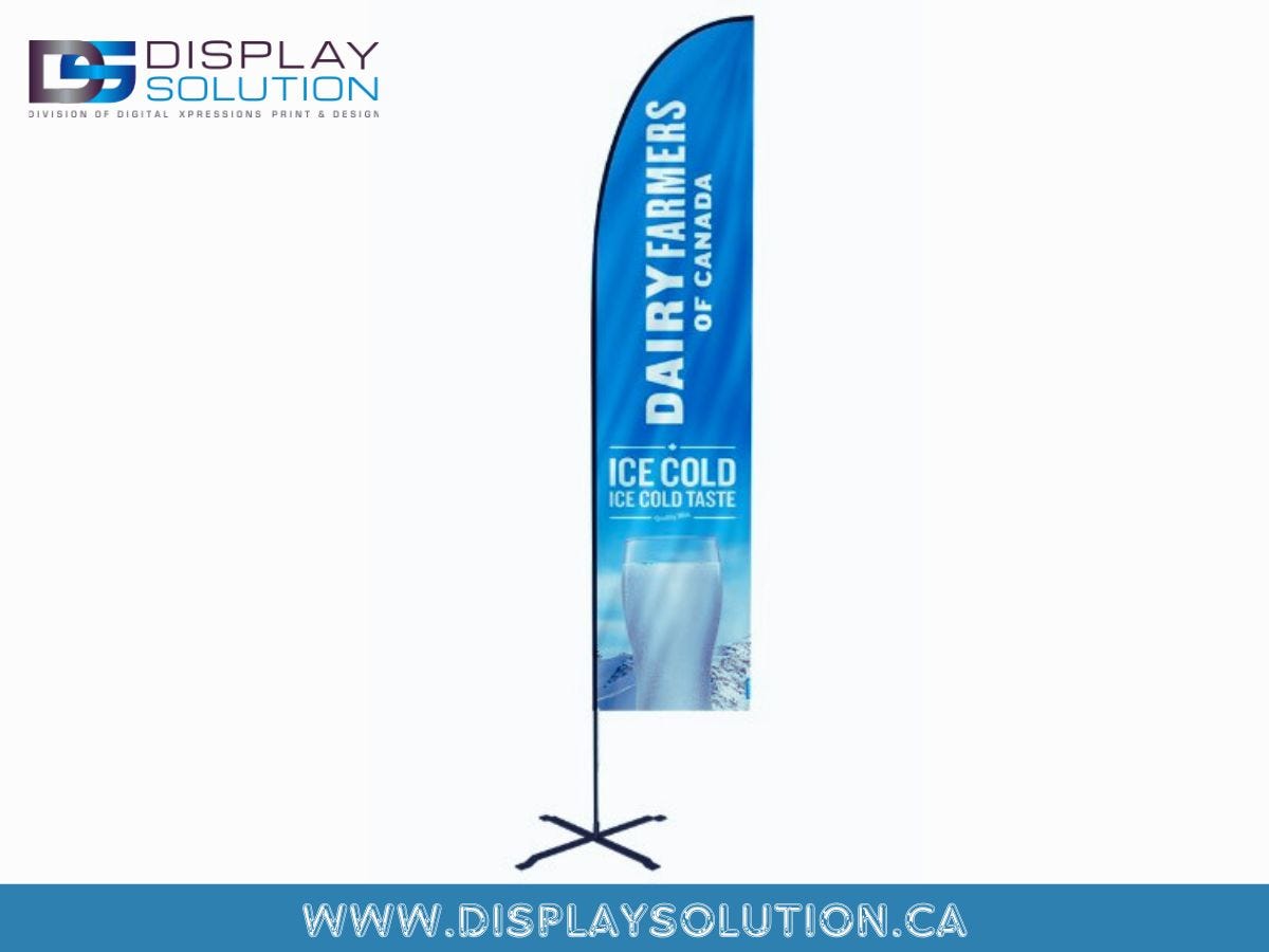 Use Promotional Flags to Increase Brand Visibility | by Display ...