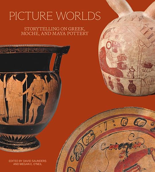 Download PDF Picture Worlds: Storytelling on Greek, Moche, and Maya Pottery — David Saunders ...