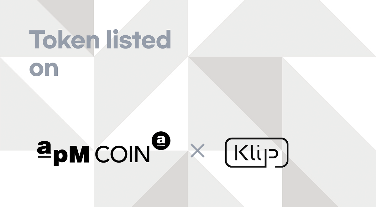 apM Coin listed on Klip | by apM Coin | apM Coin | Medium