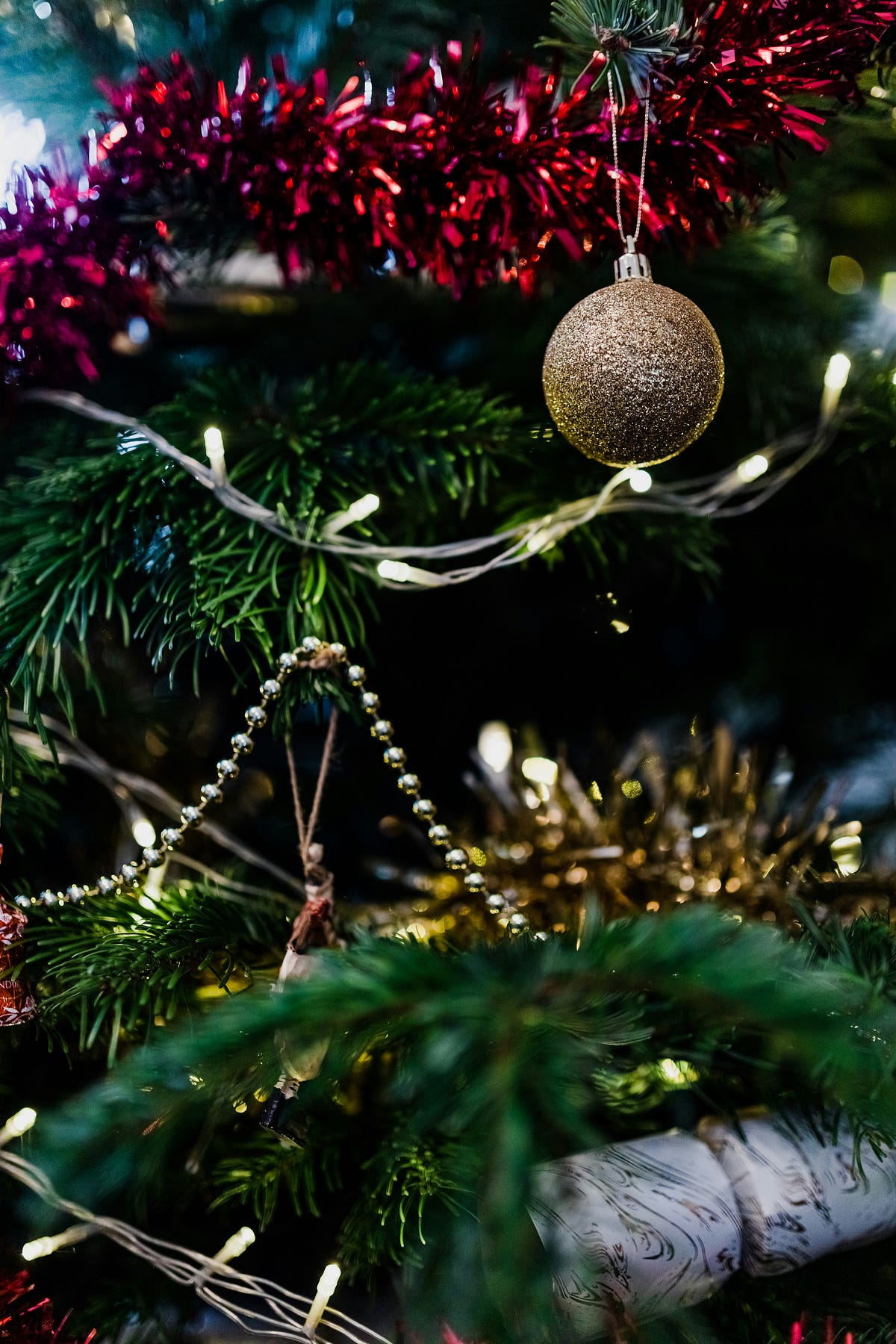 A Fistful of Tinsel. Waiting to decorate the Tree | by Warren Brown ...