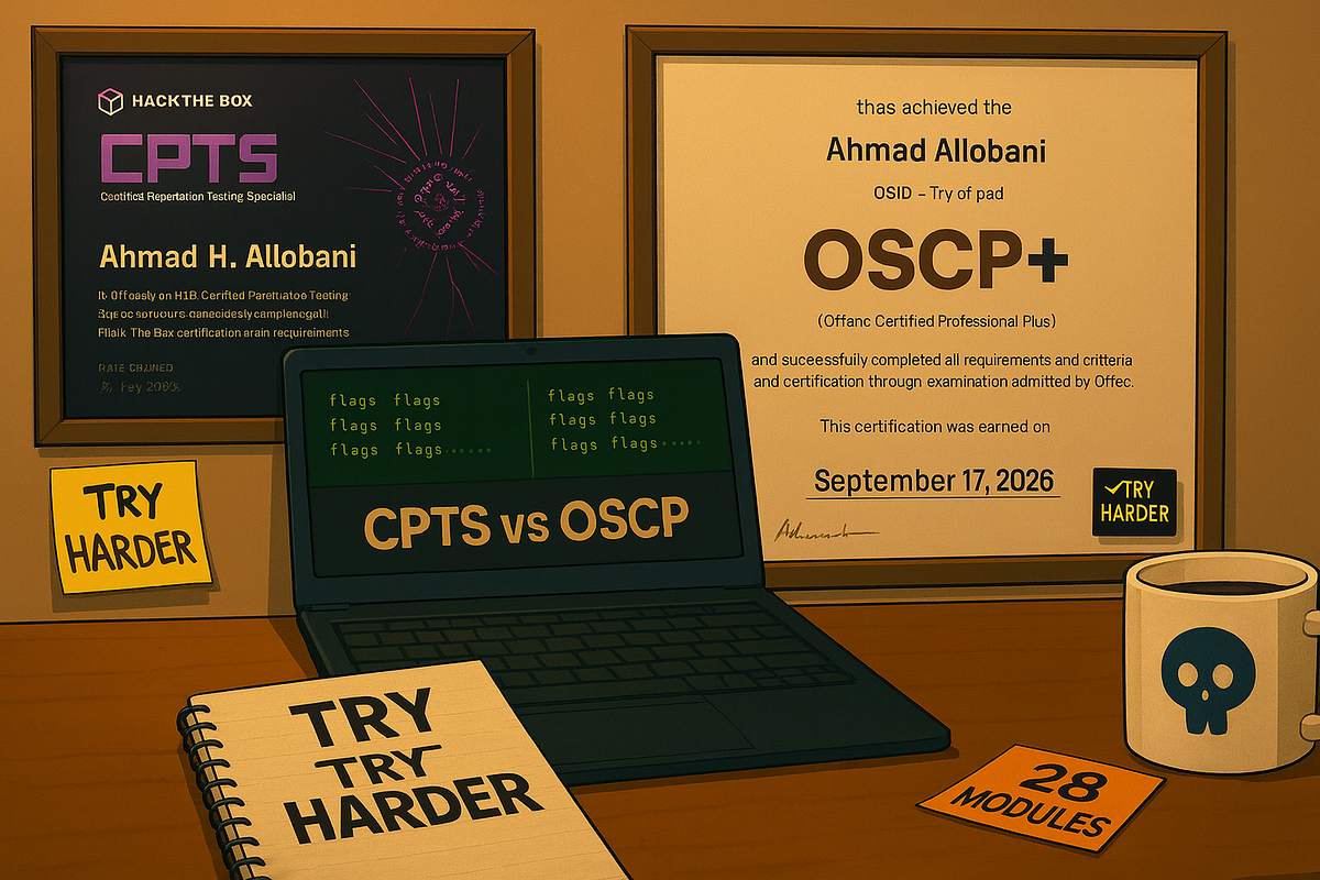 CPTS vs OSCP. Hello my friends, my CPTS vs OSCP… | by Ahmad Allobani ...