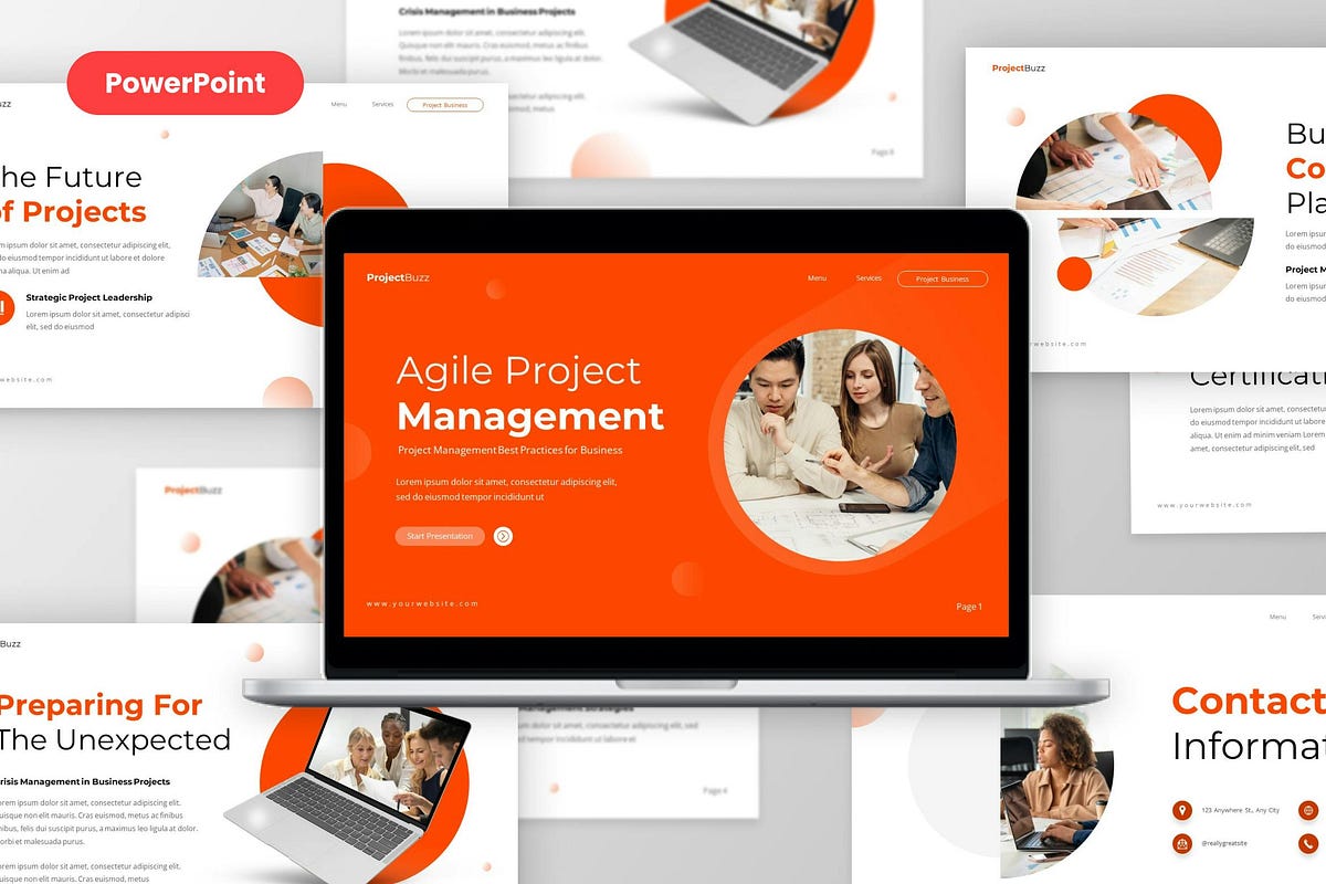 Agile — Project Management PowerPoint Template | by Mosaicmystique | Medium