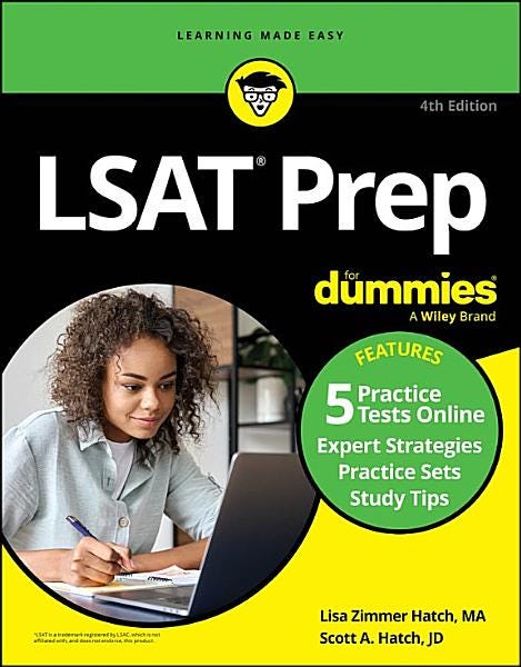 PDF LSAT Prep For Dummies: Book + 5 Practice Tests Online By Lisa ...