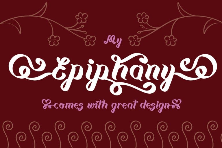 Epiphany Font | by Kaitooon | Jul, 2024 | Medium