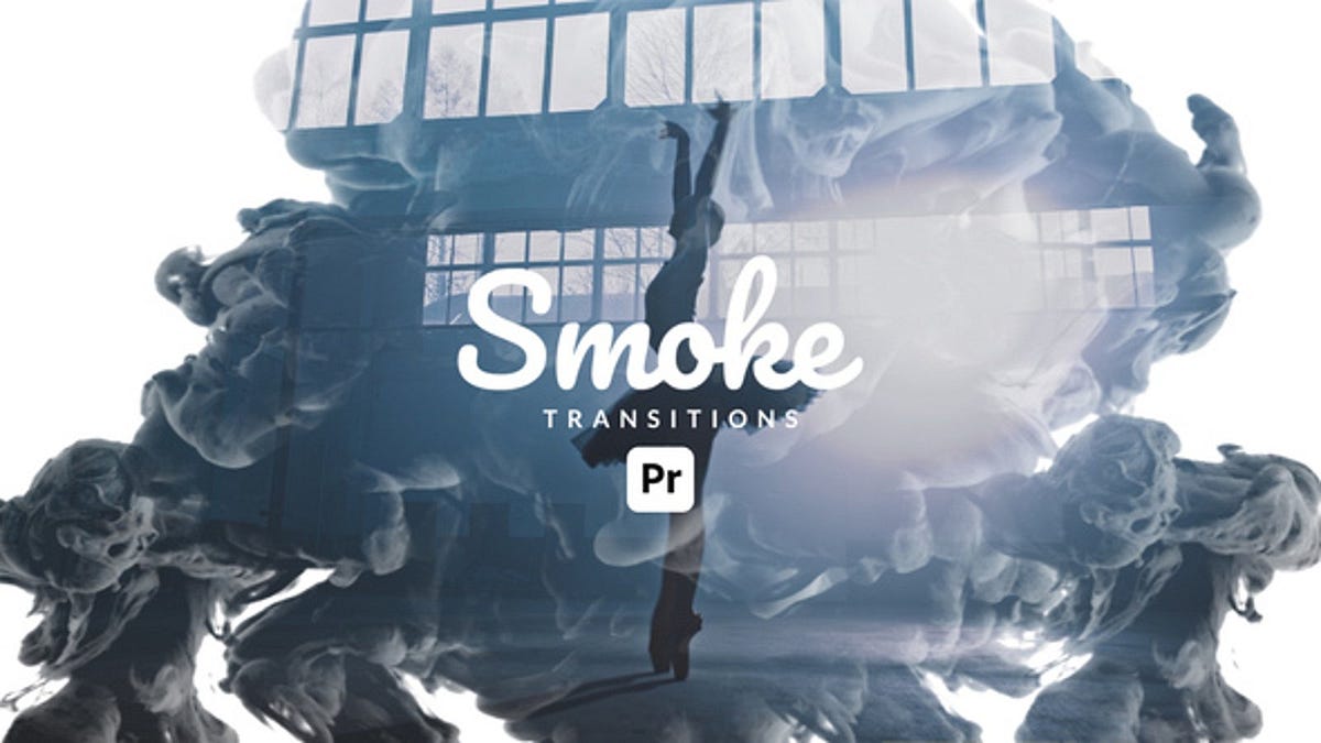 Smoke Transitions for Premiere Pro - Glitchgossamer - Medium
