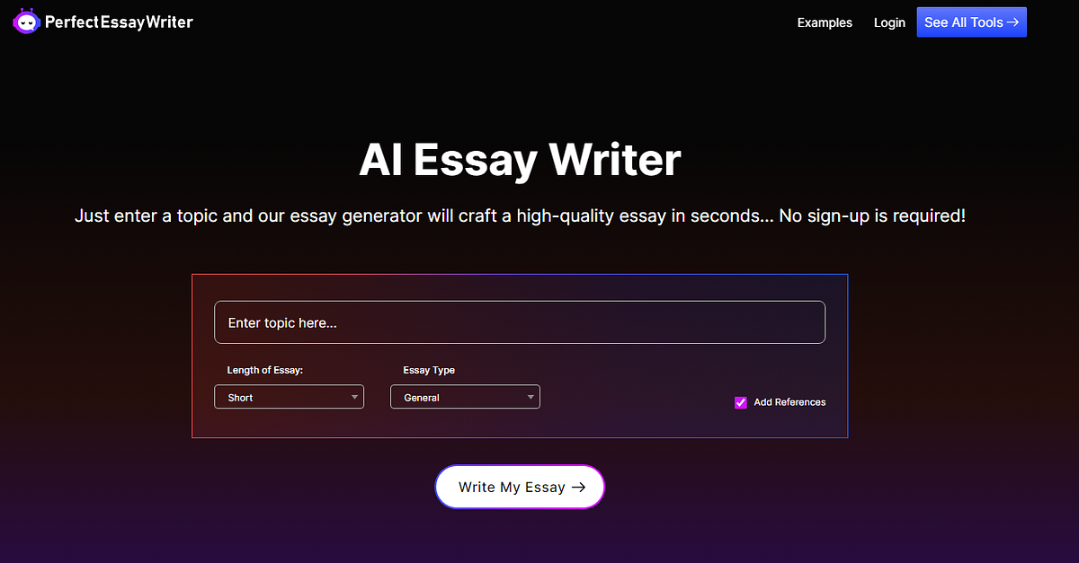 A Complete Overview of PerfectEssayWriter.ai — A Multi-functional AI ...