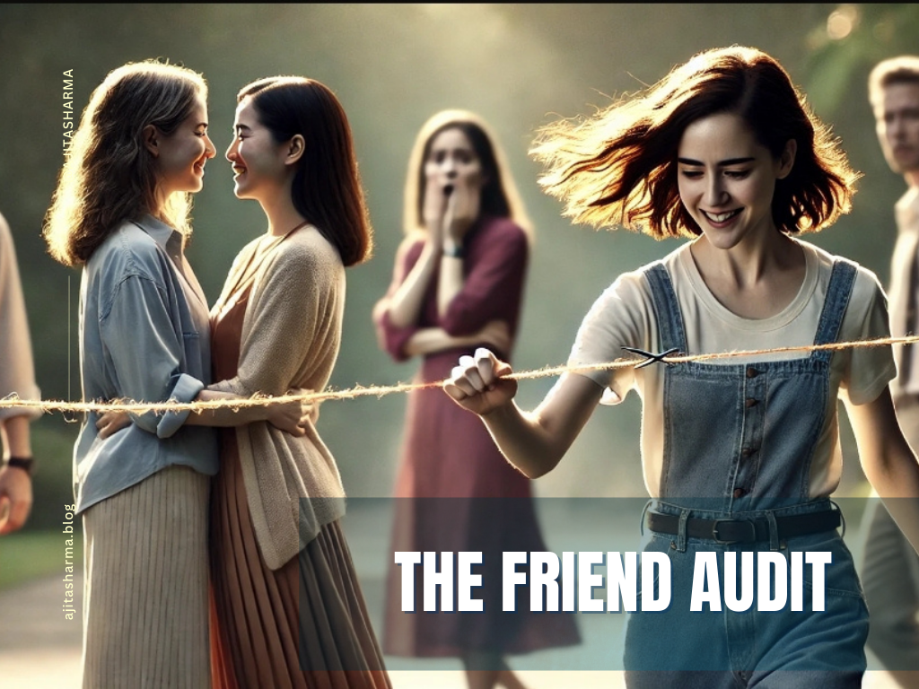 The Friend Audit. Why Not Everyone Deserves a Seat at… | by Ajita ...