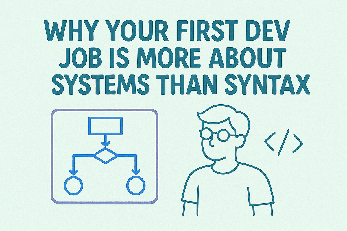 Why your first dev job is more about systems than syntax | by The ...