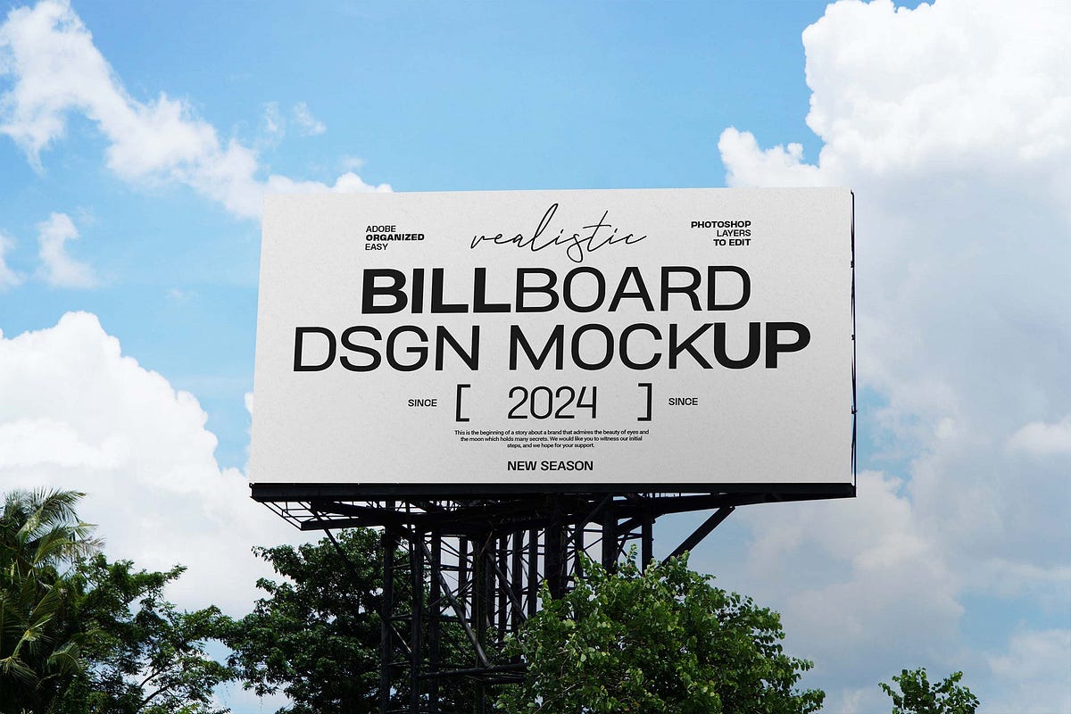 Billboard Mockup | by Prismpioneer | Medium