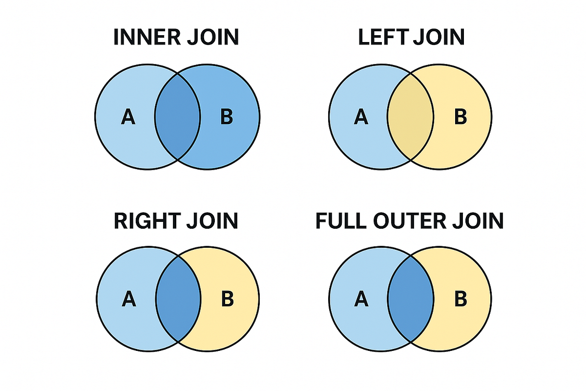 Understanding SQL Joins: INNER, LEFT, RIGHT, and OUTER JOINs | by SarahW | Aug, 2025 | Medium