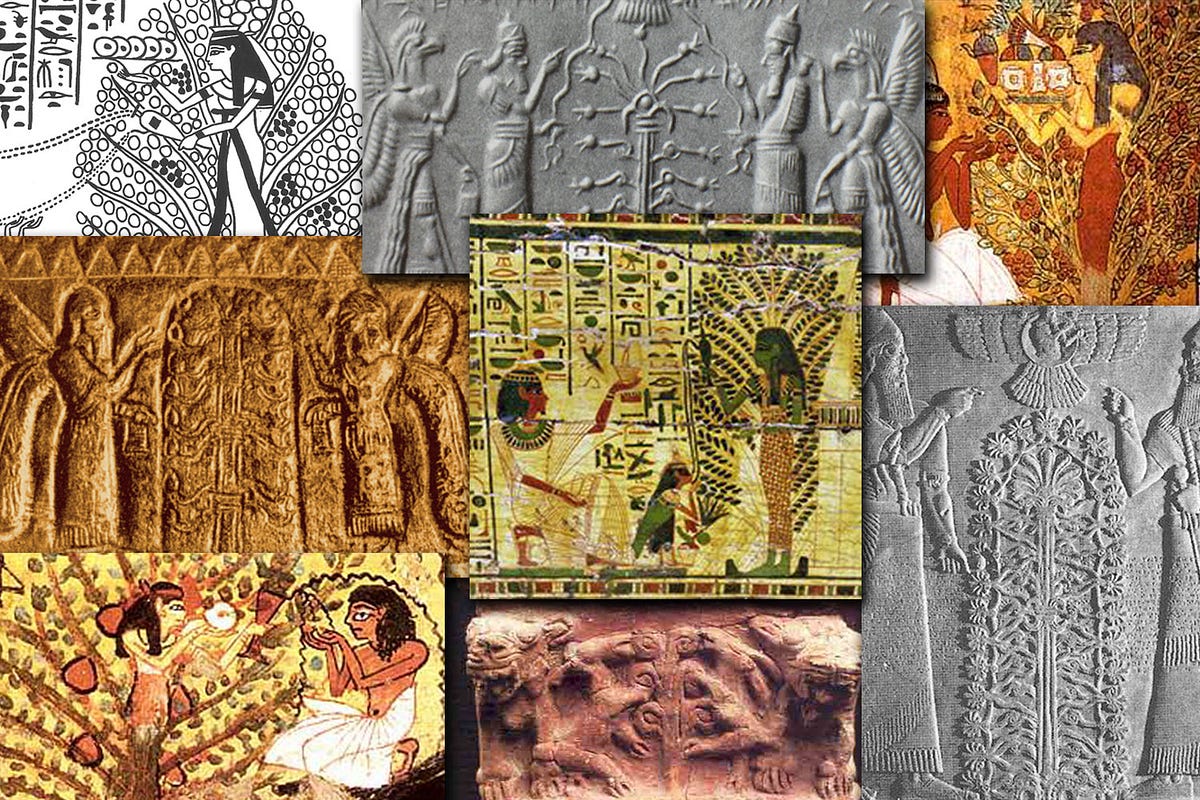Great Asherah, the Tree of Life. Jehovah (‘Ja-Ho-Va-Heh’) was married ...