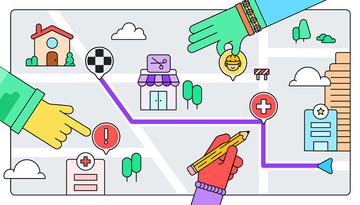 A Living History of the Waze Map. Tracing the history of Waze from a ...