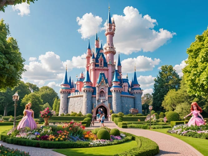 Disney Princess Castles | by Stephon Bell | Jun, 2024 | Medium