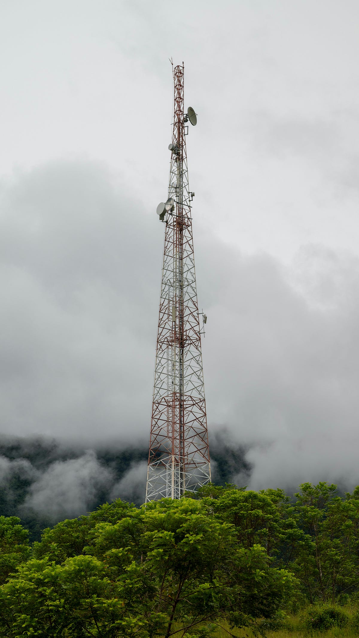 Why Transmission Towers/Telecom Mast Are Not Straight Blocks | by ...