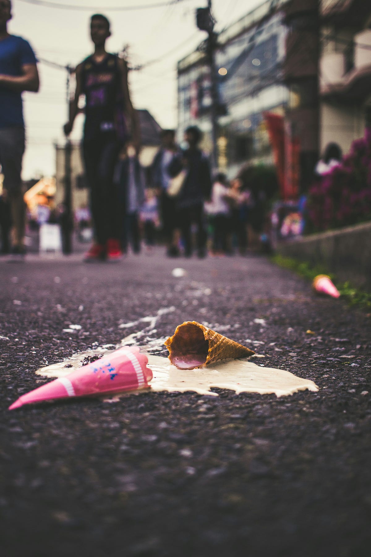 My ice cream got melted, and I was too late to notice it. | by ely | Medium