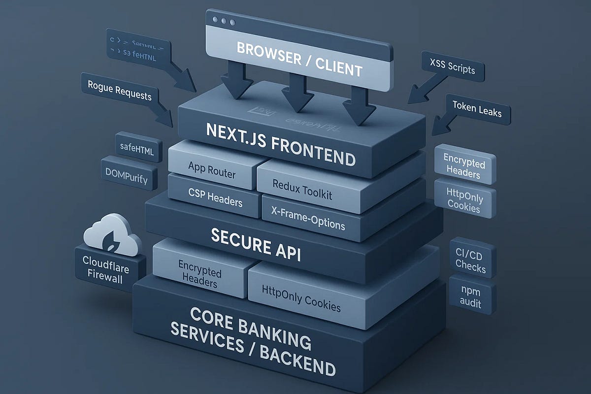 How I Secured My Next.js Fintech App (CSP, XSS, and API Protection Done ...