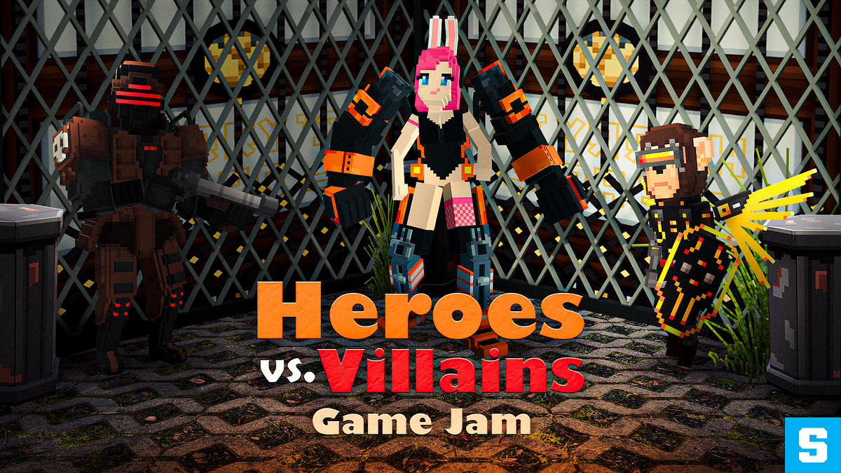 Heroes vs. Villains Game Jam. Create thrilling games that revolve… | by The Sandbox | The ...
