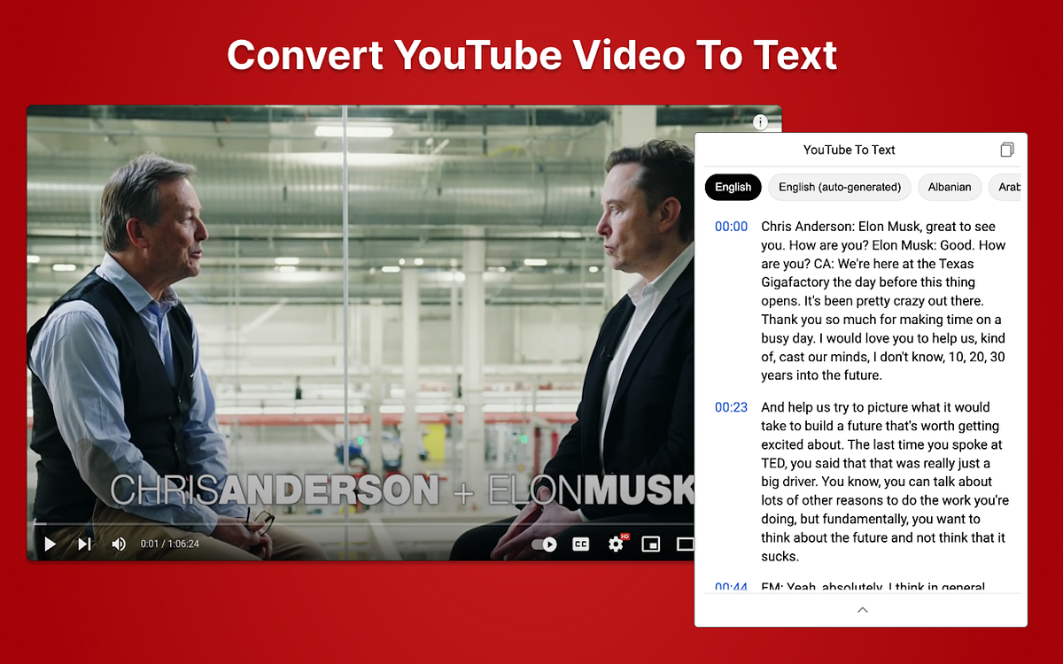 What is the Best Tool to Convert Youtube Videos into Text? Find Out ...