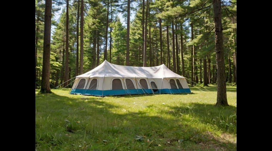 20 Person 10 Room Tent | by Hudson Anderson | Medium