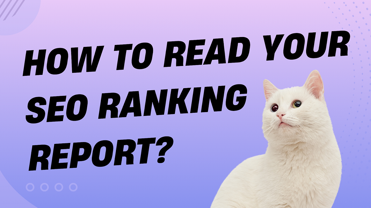 How to Read Your SEO Ranking Report? | by Makarenko Roman | Medium