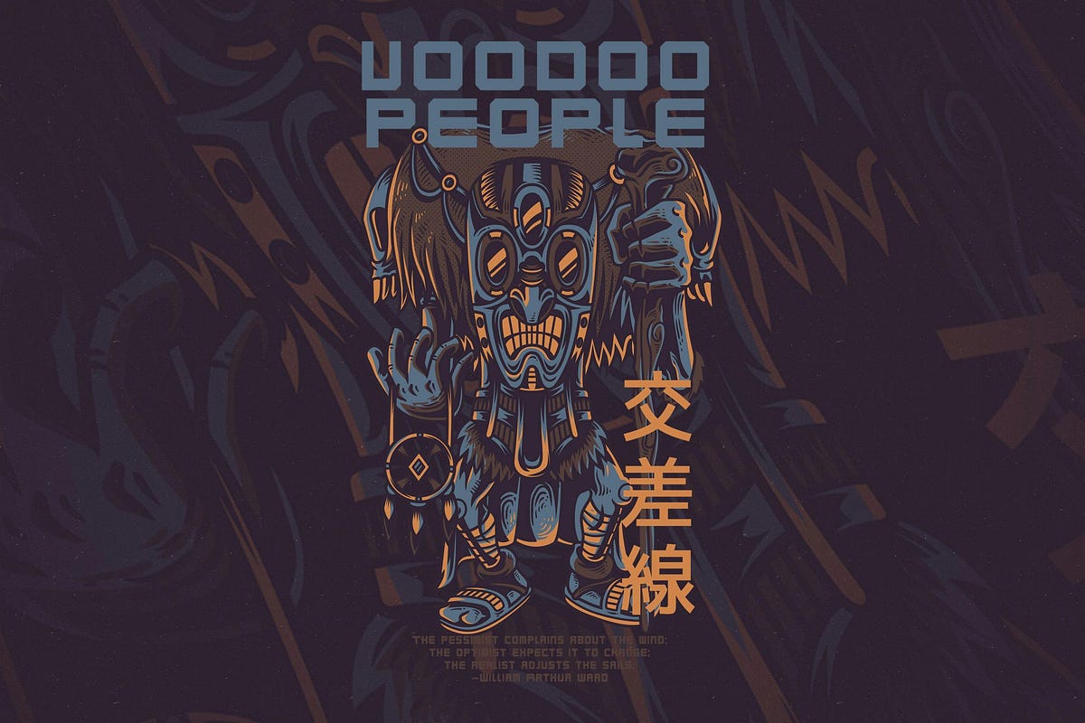 Voodoo People Print Templates Graphic Templates | by Teachdesign | May ...