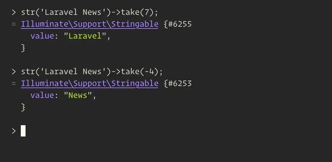 紀錄 10.25 更新要項 10.25 開始，exception 也可以被 throttle 新增 Str::take()，算是 substr() 的語法糖 10.25 開始，bcrypt 的 ...