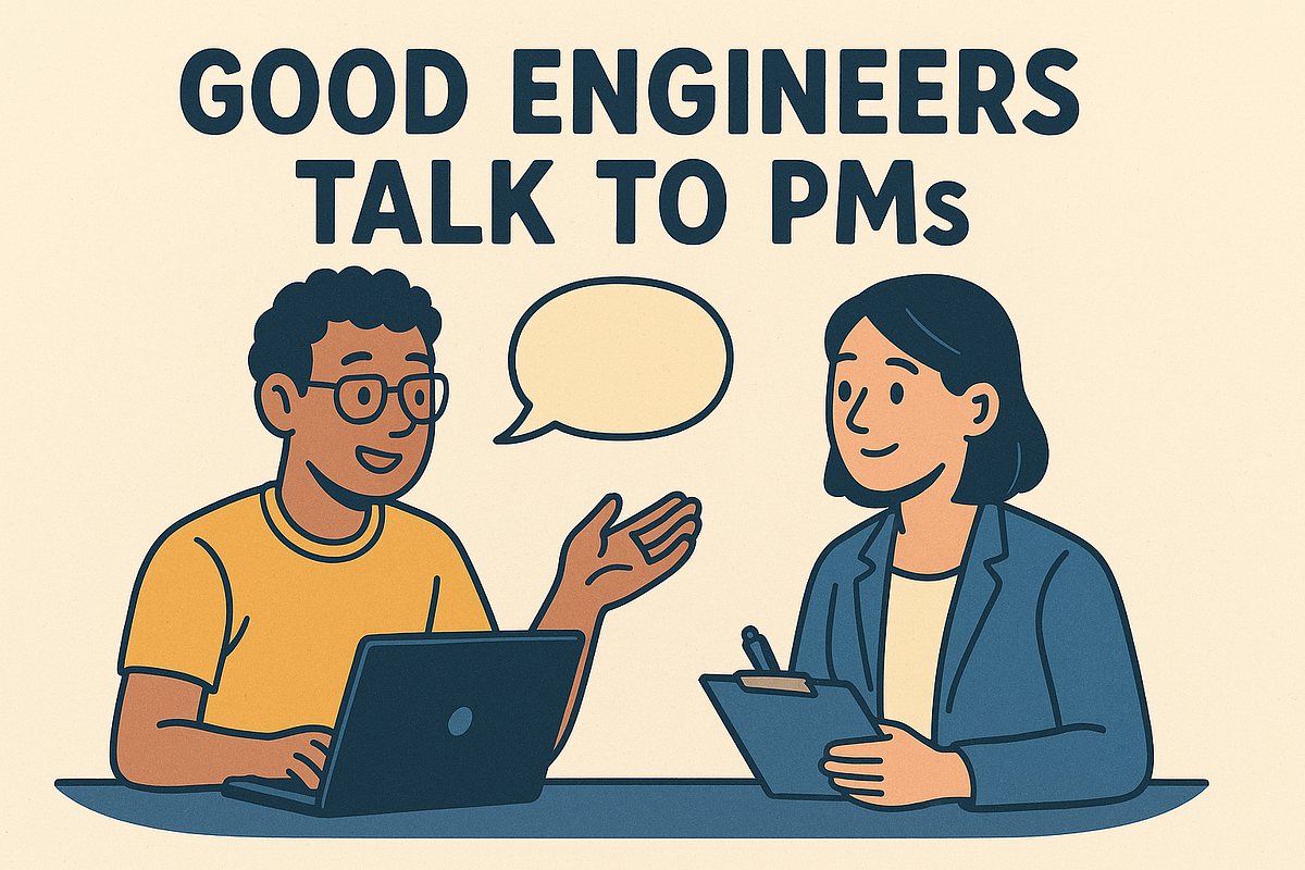 Good Engineers Talk to PMs. 🗣️ “That’s not my job.” | by Mklstudio ...