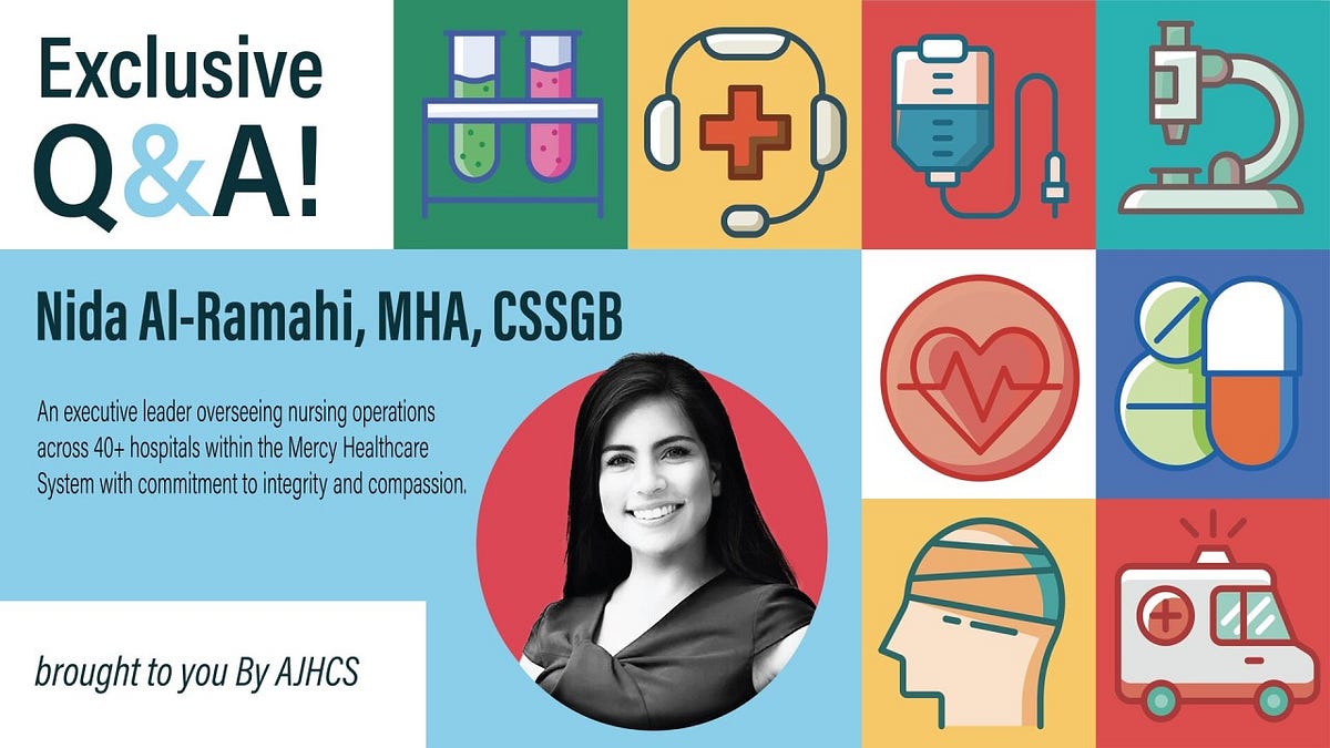Healthcare Leaders of Today: Nida Al-Ramahi | by The American Journal of Healthcare Strategy ...