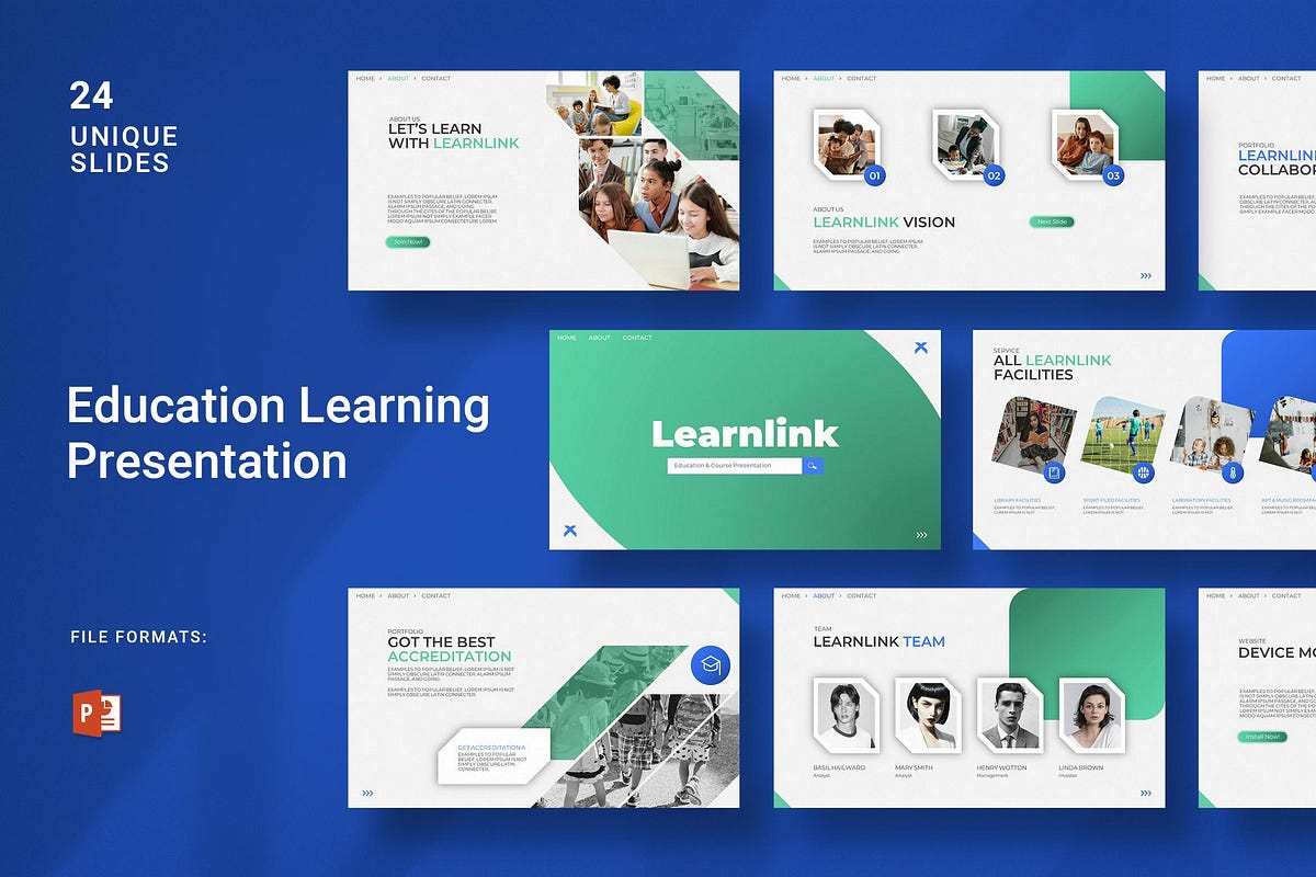 Education Learning Presentation Template | by Logosmith | Medium