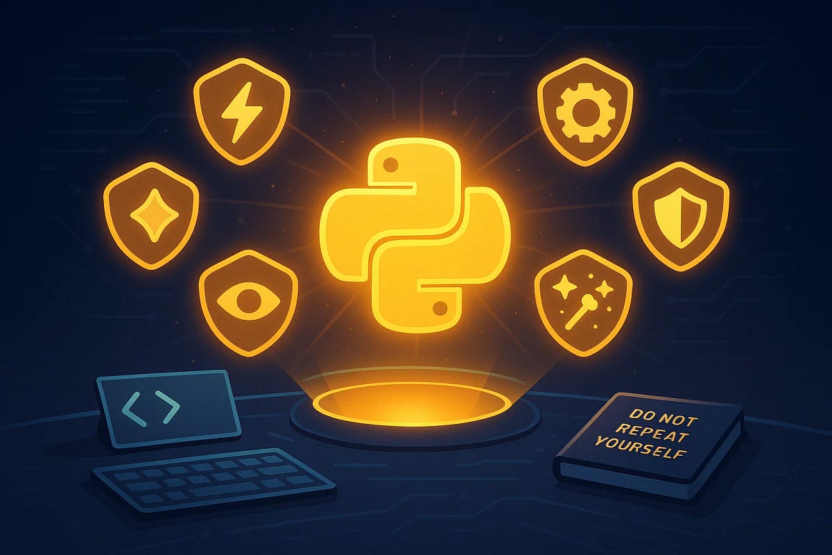 5 Python Decorators That Save Me Hours Every Week | by Umar Manzoor | Jul, 2025 | Python in ...