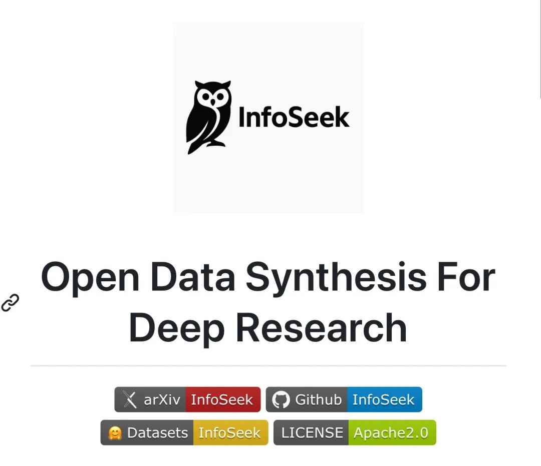 InfoSeek: An Open-Source Dataset Tailored for In-Depth Research Tasks ...