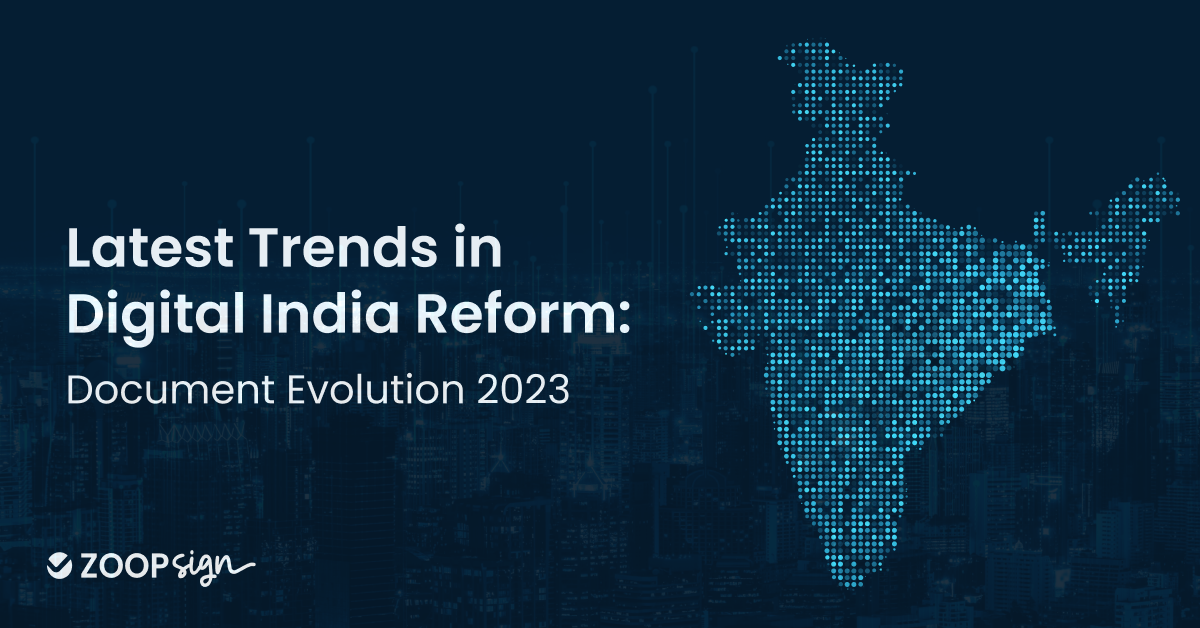 Latest Trends in Digital India Reform: Document Evolution 2023 | by ...
