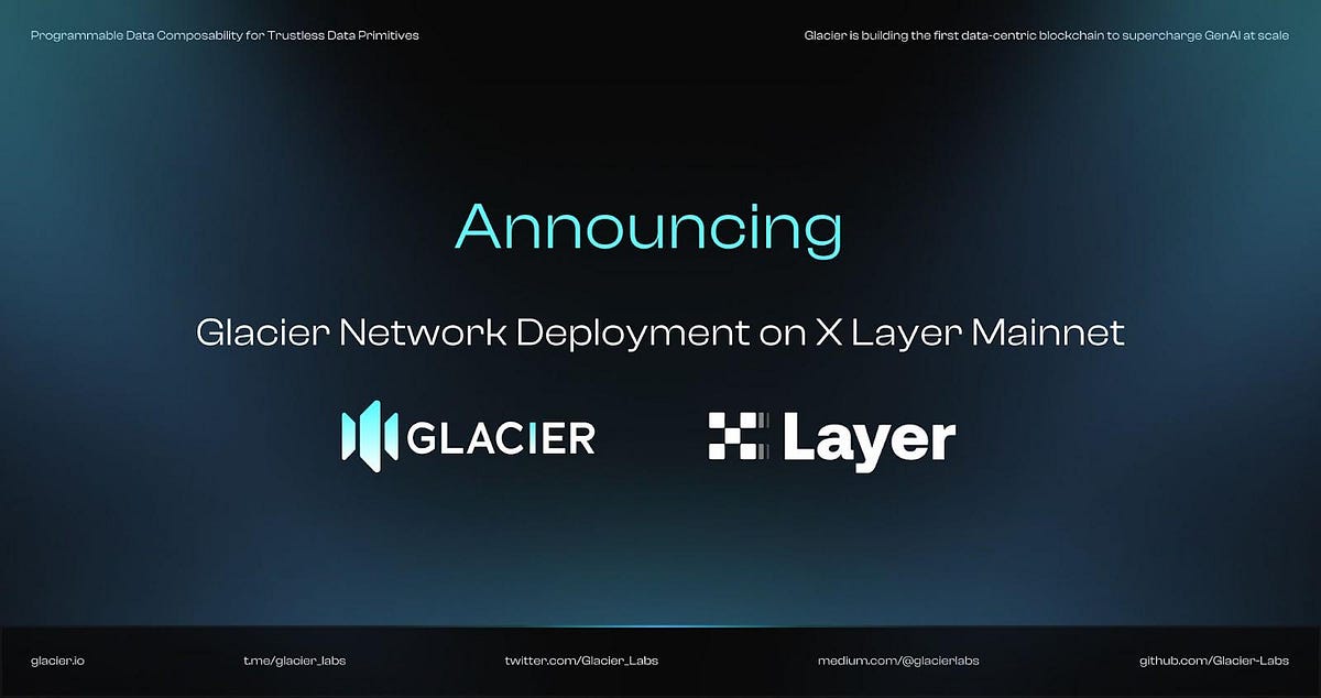 Glacier Network Deployment on X Layer Powered by OKX | by Glacier Network | May, 2024 | Medium