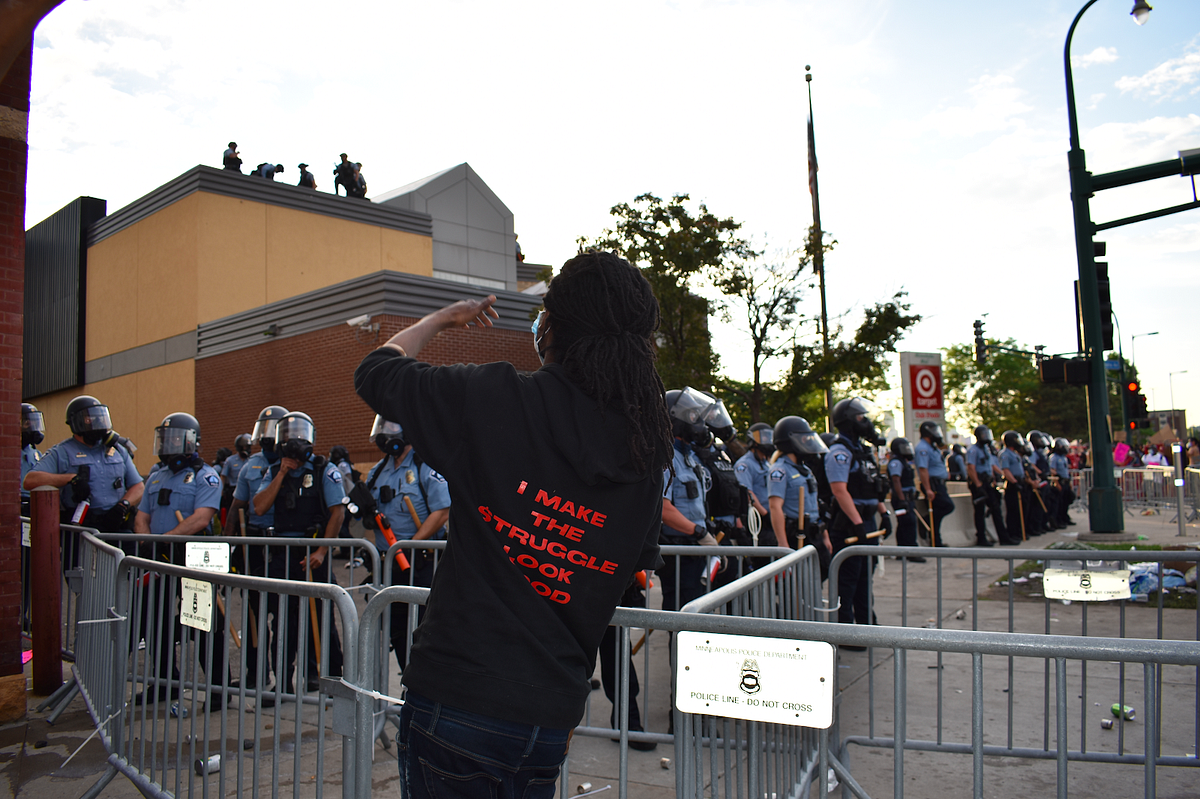 I was present at the Minneapolis 3rd Precinct Police Station When State ...