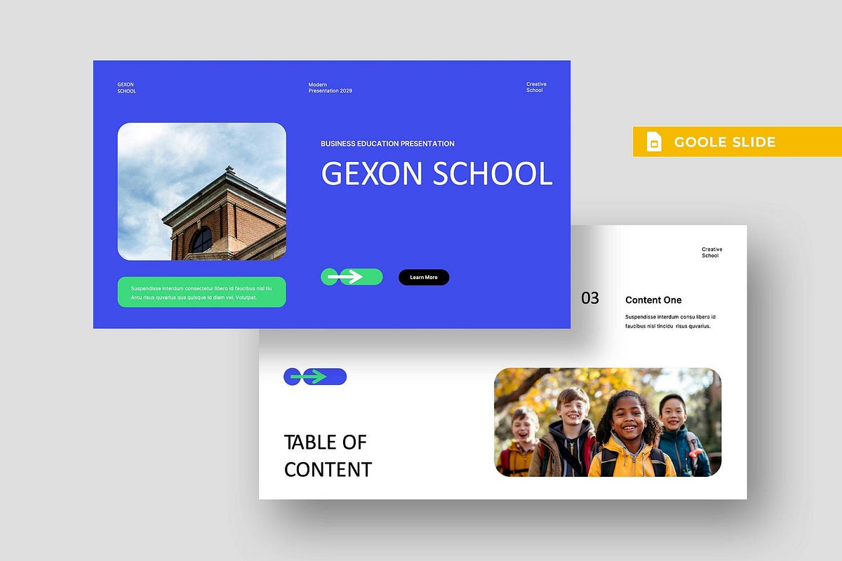 White Blue Creative Education School Template | by Zenzest | Jul, 2024 ...
